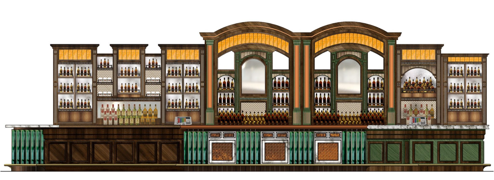 The Importance Of Back Bar Design The Irish Pub